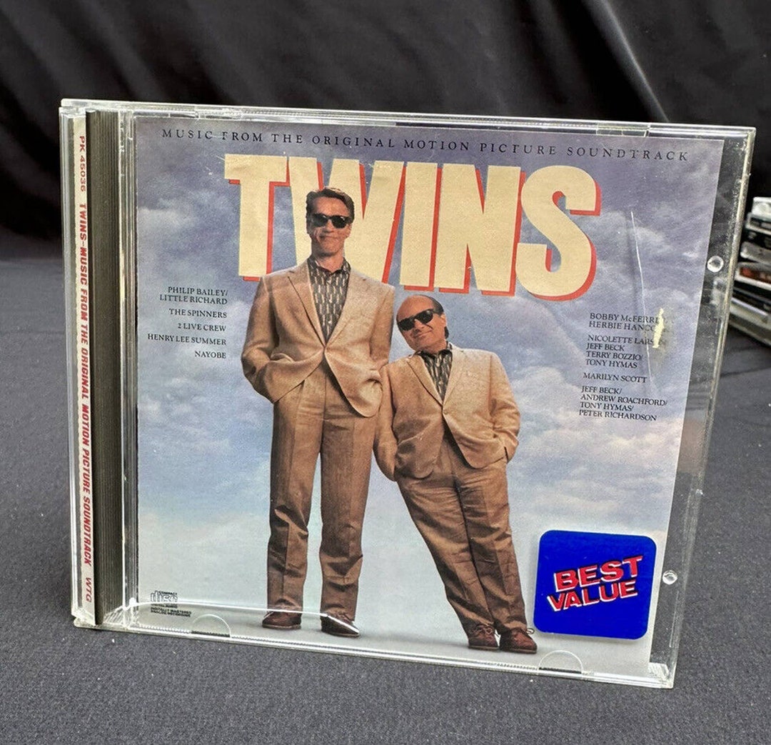 Rare TWINS Original Soundtrack CD Jeff Beck 2 Live Crew 1988 USA Mint ...