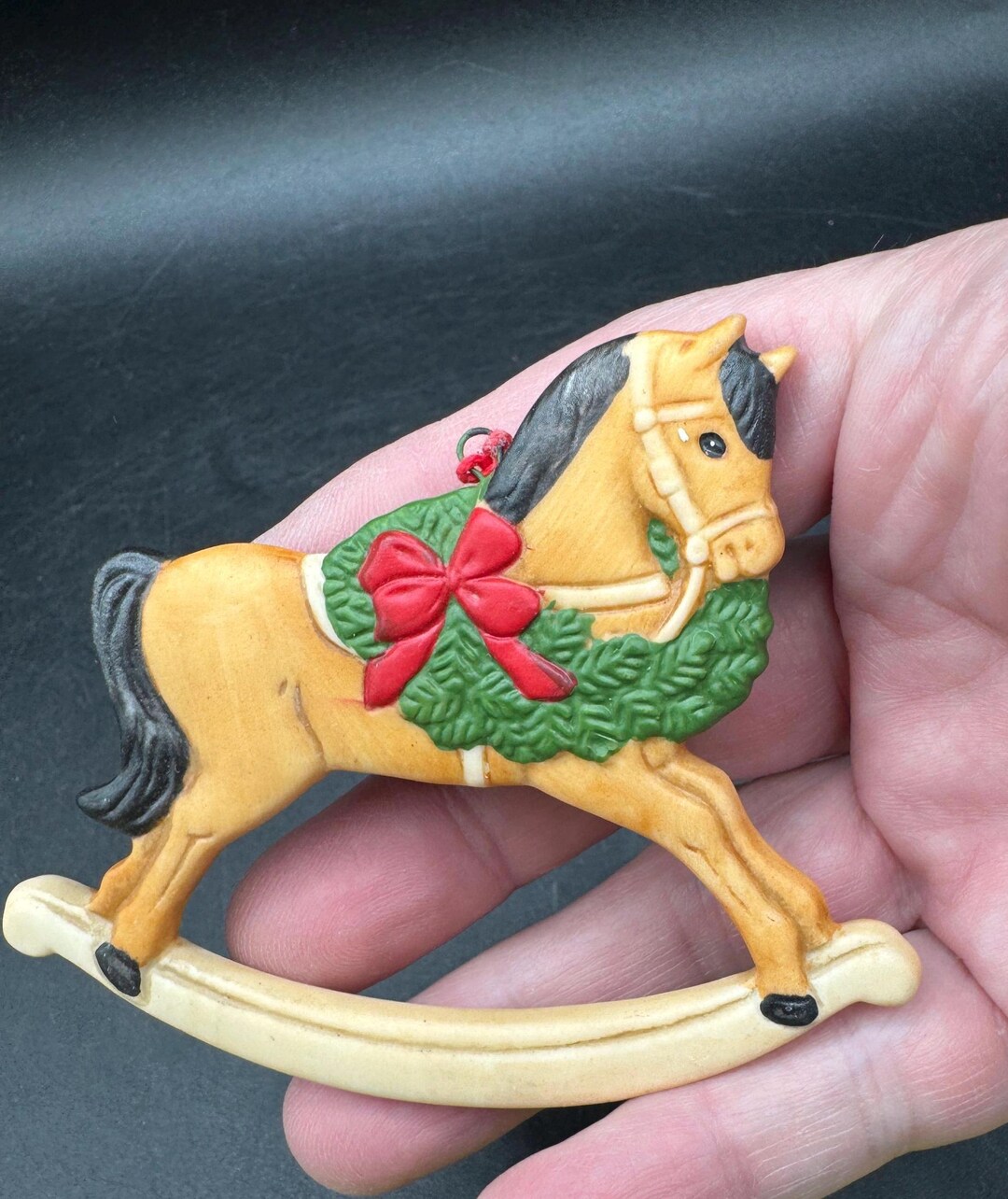 Super Rare Vintage Schmid Gordon Fraser Porcelain 1984 Rocking Horse ...