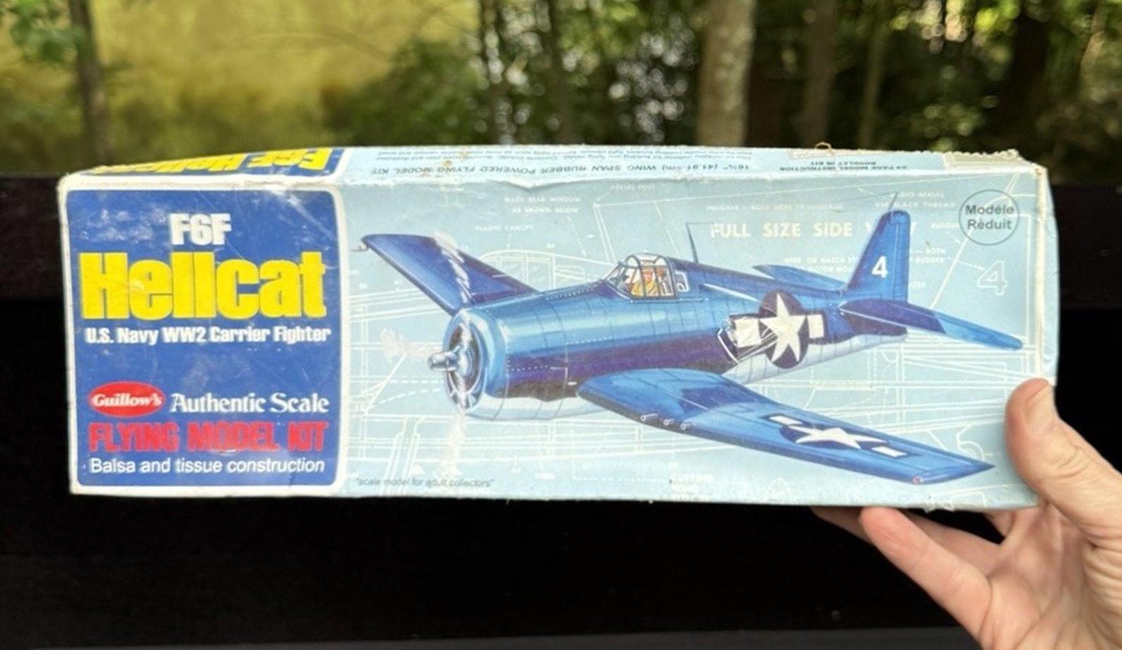 Guillow's F6F Hellcat Flying Model Kit 503 Carrier Fighter WW2 Navy NEW ...