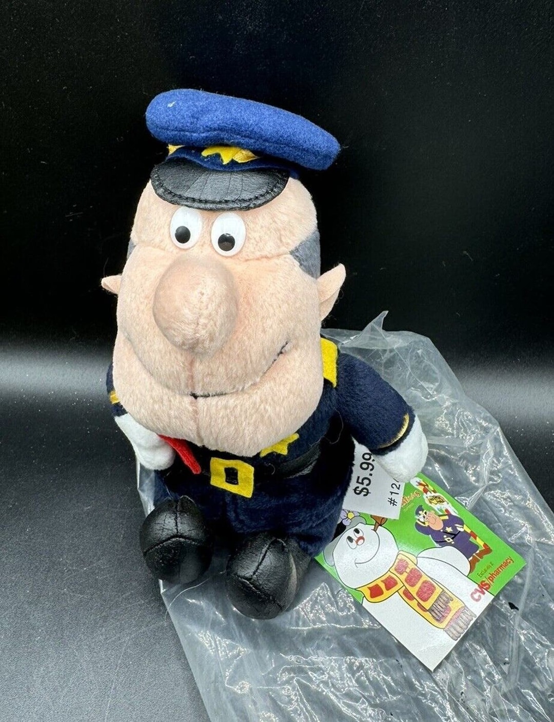 Frosty the Snowman Traffic Cop Plush Doll Bennie Stuffins CVS 6" New in ...