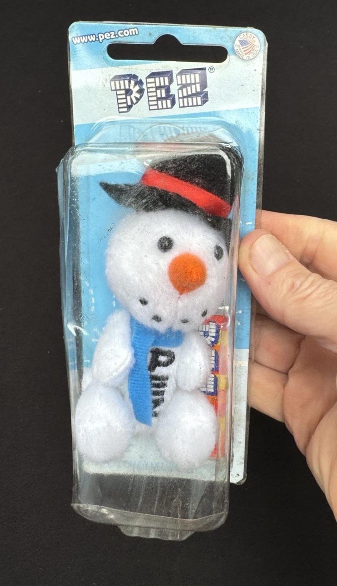 New Pez Dispenser Plush Snowman Keychain Unopened - Etsy