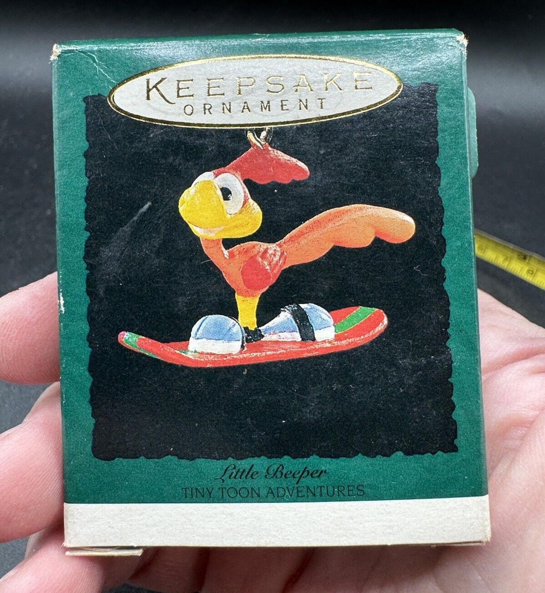 1995 Hallmark Little Beeper Tiny Toon Adventures Miniature Ornament New ...