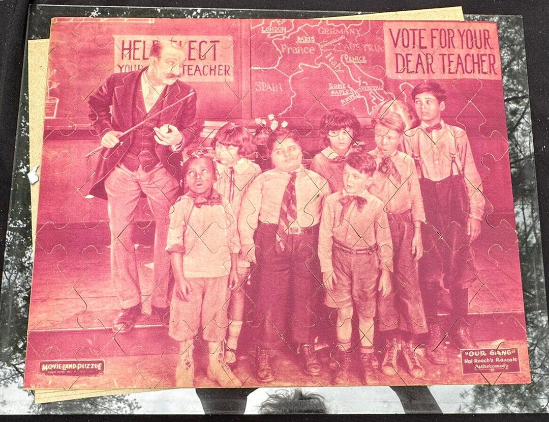 1926 Movie Land Puzzle 2 Set Puzzle Hal Roach Little Rascals & OUR GANG - Etsy