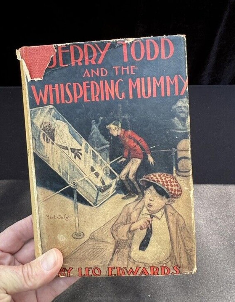 Leo Edwards Jerry Todd and the Whispering Mummy 1923 W/ Dust Jacket - Etsy