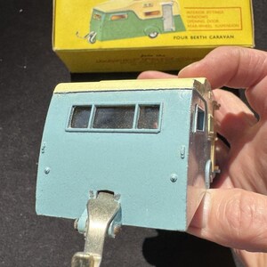 1950 Vtg 188 FOUR Berth Caravan Dinky Toys England MECCANO Mint in Box ...