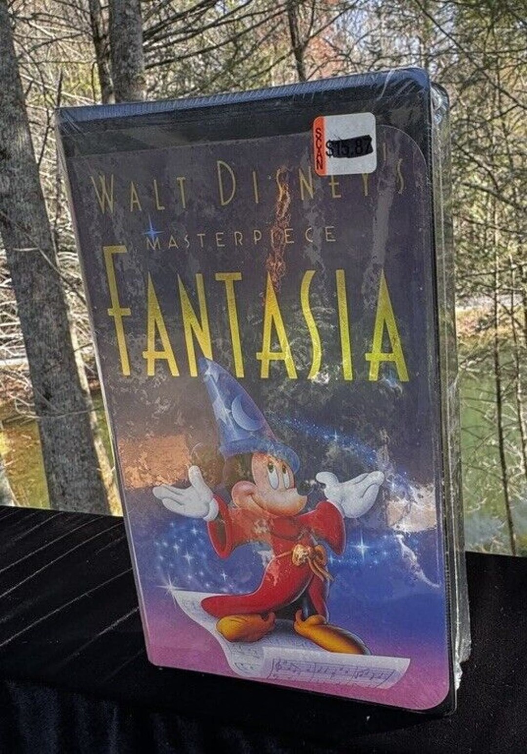Walt Disney's Masterpiece Fantasia VHS 1991 Real Black Diamond 1132 Edition New! - Etsy