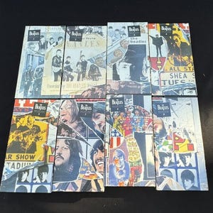 The Beatles ANTHOLOGY 8 Tape Set VHS Tape Collectors Set in Box EUC - Etsy