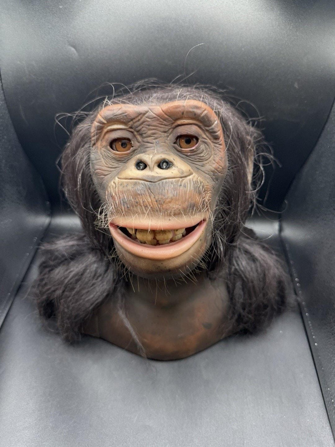 Wowwee Alive Chimpanzee Animatronic Prop RARE Sharper Image Wow Wee ...