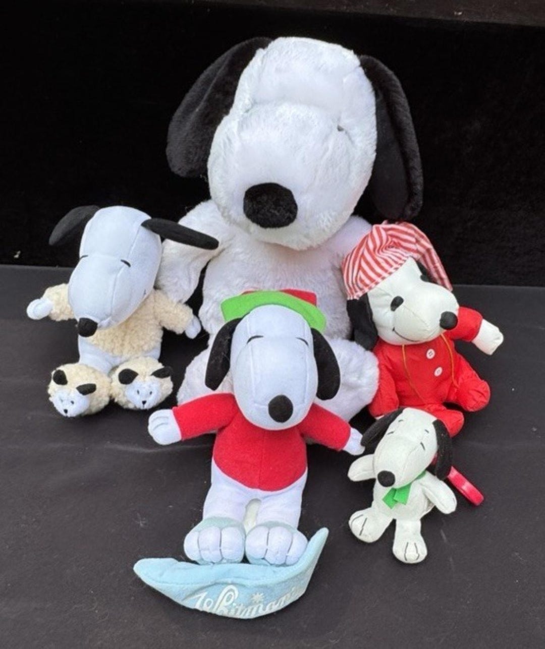 5 Vtg Peanuts Snoopy Plush Toys Stuffed Animals Collectibles - Etsy