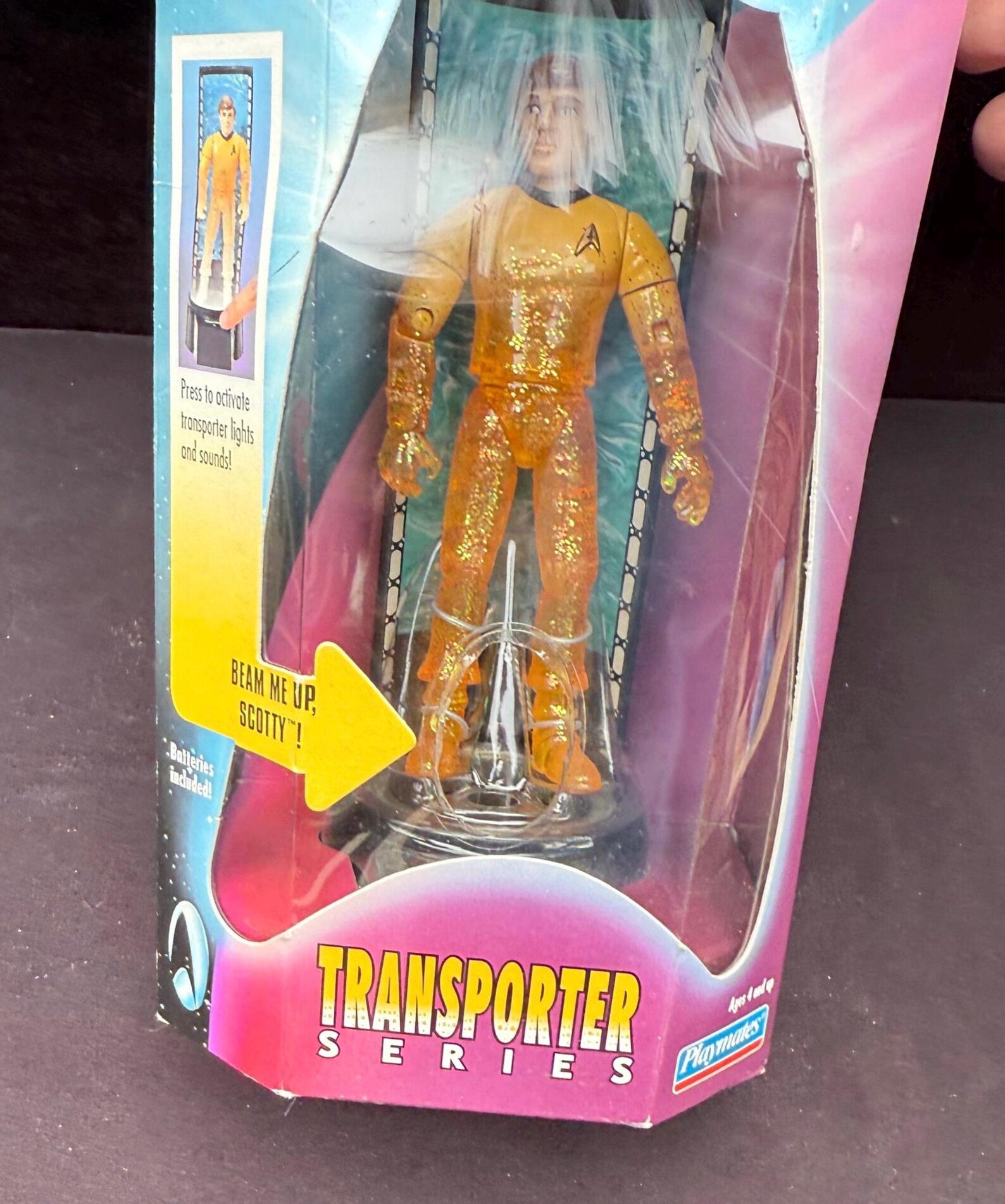 New Vintage 1990’s STAR TREK SULU Transporter Series Action Figure ...