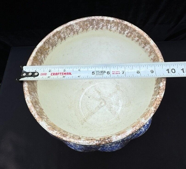 Large Rare Peters Reed Art Pottery Vase C. 1910 Speckled Gold Sponged ...