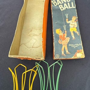 Rare Vintage Bang Ball Game 1938 Gibbs Mfg. Co. Complete -T22 - Etsy