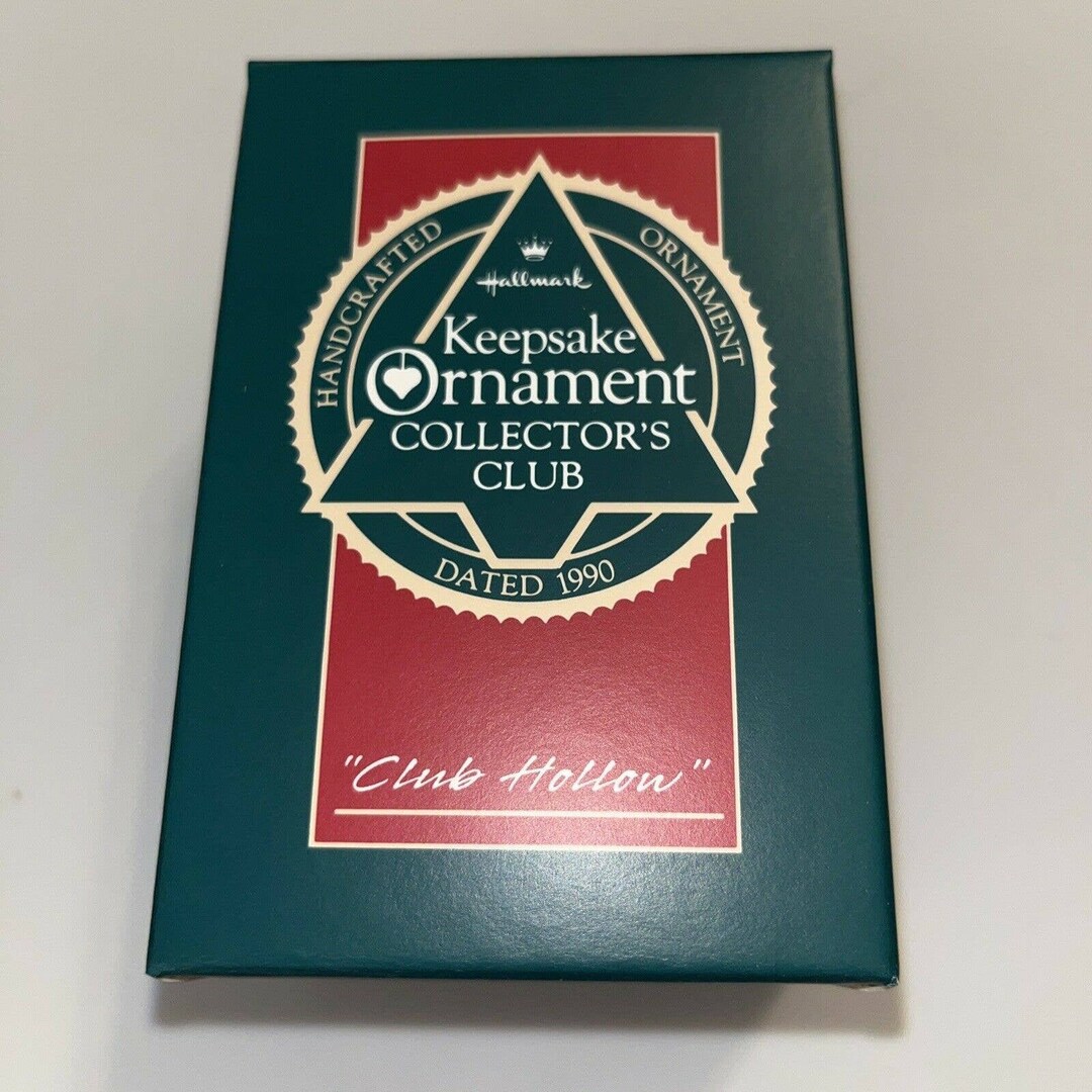 Hallmark Keepsake Ornament Collector's Club KOC "club Hollow" 1990 Owl ...