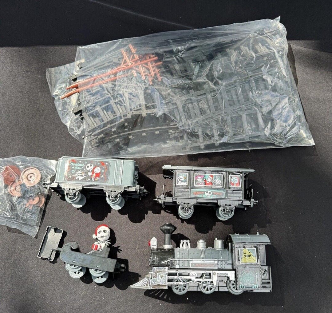 Vtg Disney the Nightmare Before Christmas Jack Skellington Holiday ...