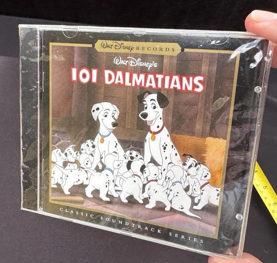 New Disney Store 101 Dalmatians Soundtrack Various Artists CD 1998 ...