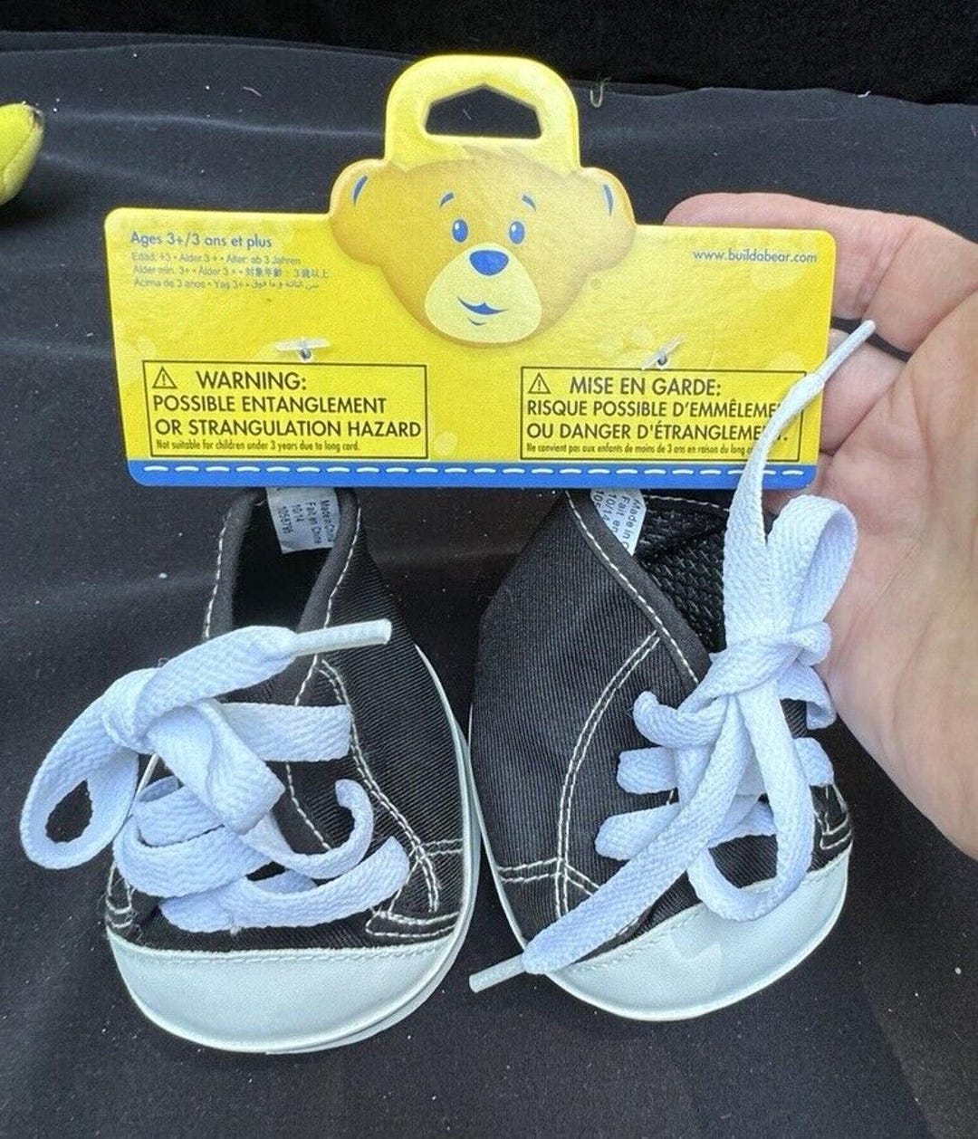 Brand New Build A Bear Converse Style Basketball Shoes Black NWT! - Etsy