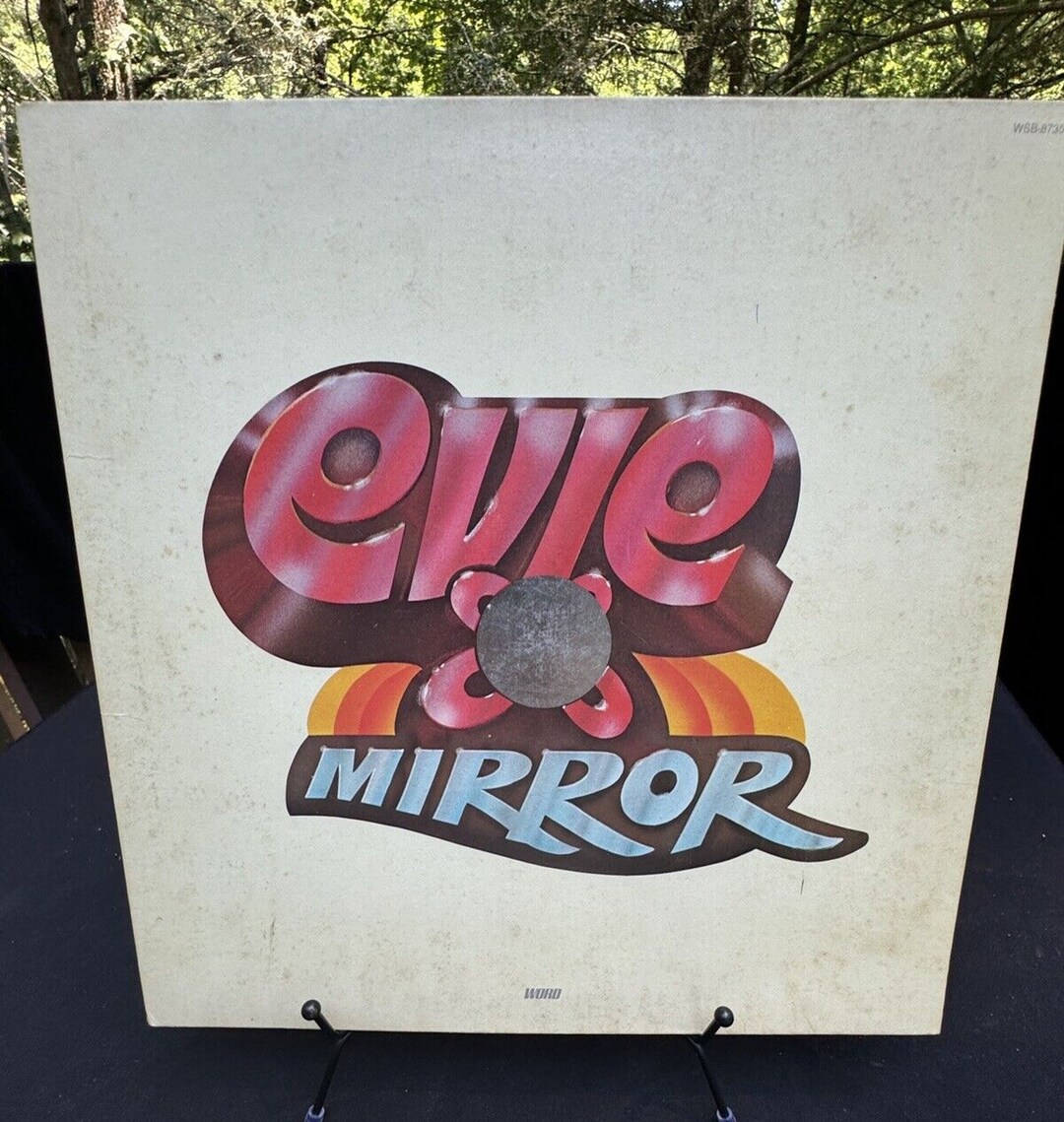 Evie - Mirror LP Word 1977 Die Cut Gatefold Jacket With Mirror Inside ...