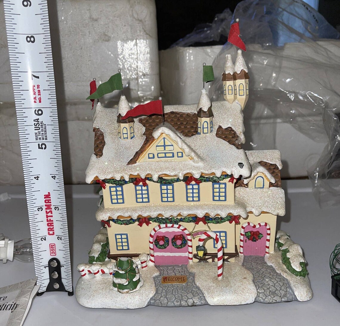 Hawthorne Village Santa and Mrs. Claus's Castle - Etsy