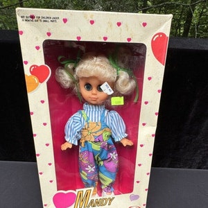 Mandy Doll Sek Toys Vintage RARE Find Never Removed From Packaging 1993 ...