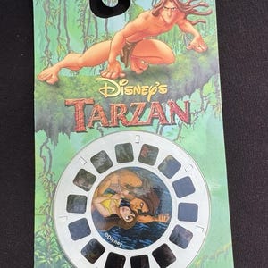 View-master Disney's Tarzan 3D- 3 Reel Packet 36868-1910 NEW Unopened DS4 - Etsy