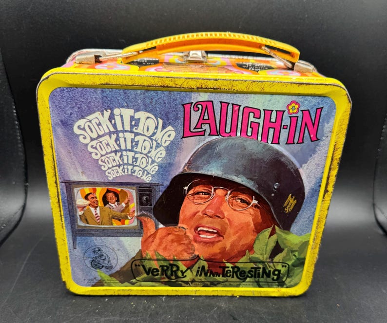 Vintage 1960’s U.S.A Comedy TV Show " LAUGH-IN " Lunch Box No Thermos ...