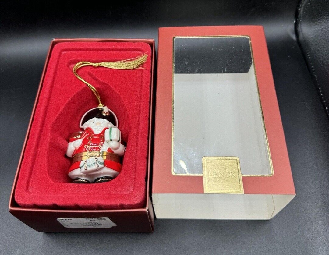 New Lenox the Marching Monarch Trinket Box Nutcracker Ornament MIB! -7D ...