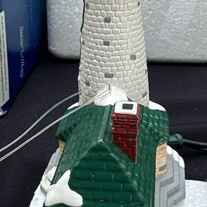 VTG Department 56 Lighthouse Snow Village Lighted Ornament 98635 ...