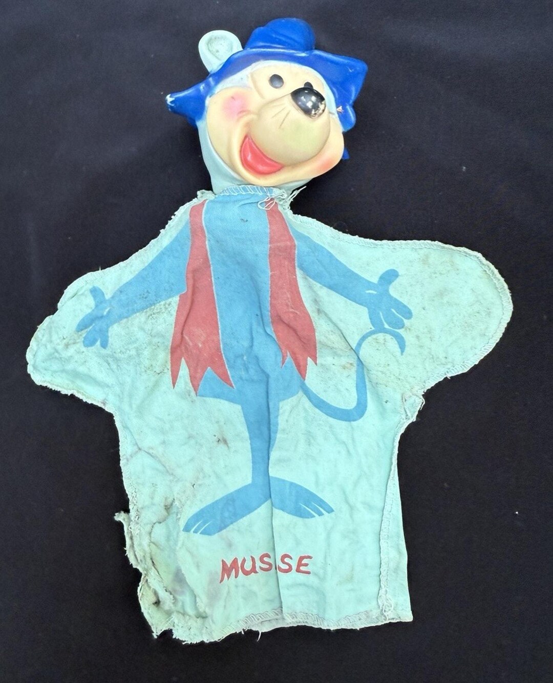 Vintage 1960’s MUSHMOUSE HAND PUPPET Hanna Barbera Ideal Toy -T34 - Etsy