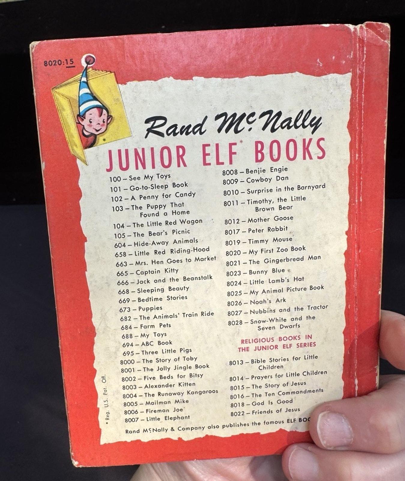 My First Zoo Book by Andy Cobb Rand Mcnally Junior Elf Hardcover ...