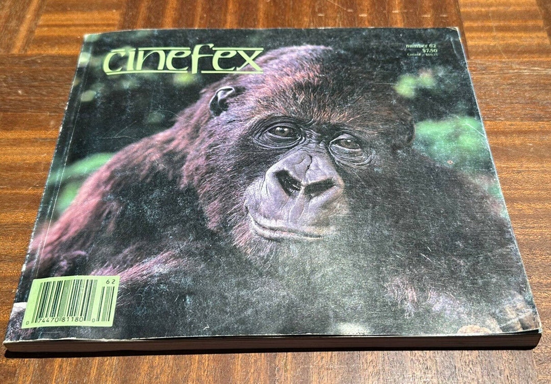 Cinefex Magazine Number 62 - June 1995 - Judge Dredd / Congo - Etsy