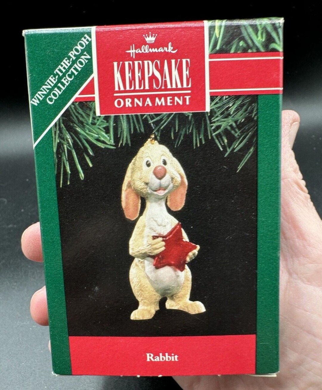 Mint Hallmark Keepsake Winnie the Pooh Collection Rabbit Ornament MIB ...