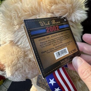 Vintage Gund Wish Bear 2002 100th Anniversary 26" Teddy Bear Original Tags NWT! - Etsy