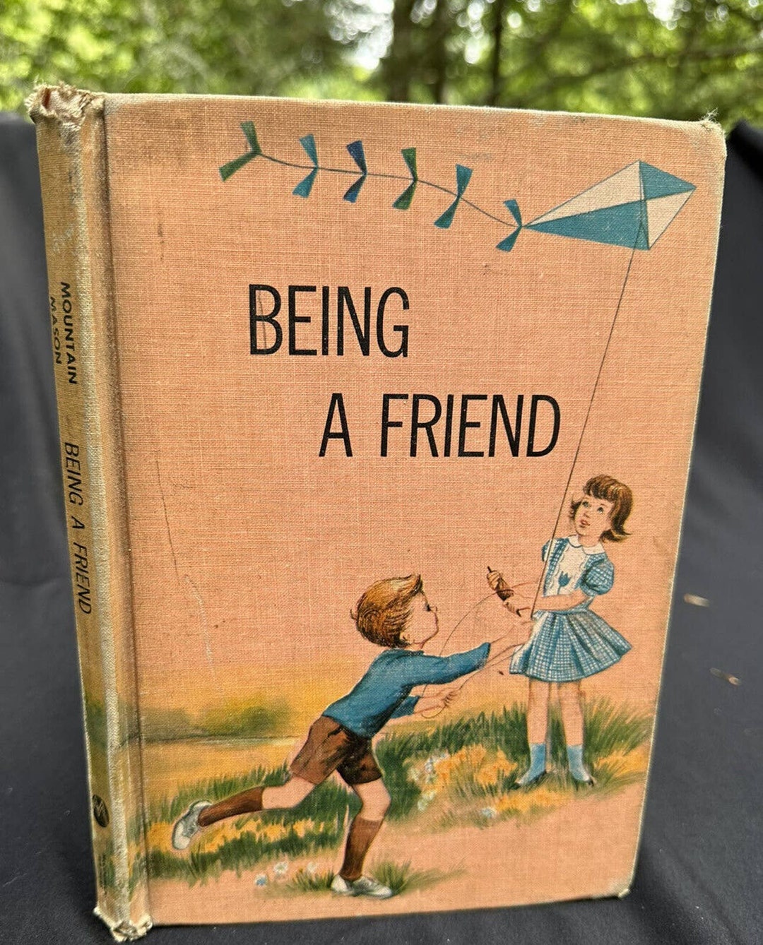 Being A Friend by Lee Harrison Mountain 1965 Mccormick-mathers Cute ...