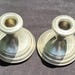 Vintage Set of 2 Pewterlite FB Rogers Pewter Candle Holders With Tags ...