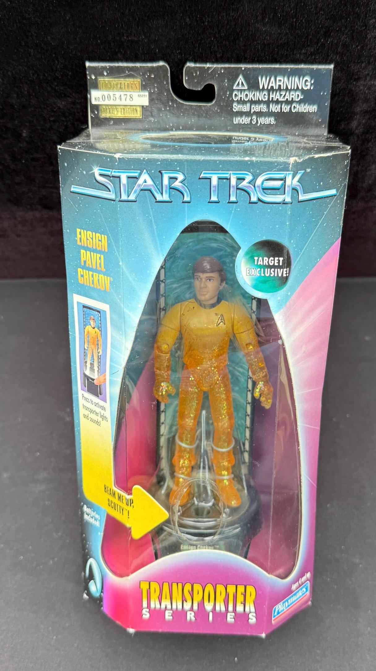 New Vintage 1990’s STAR TREK SULU Transporter Series Action Figure ...