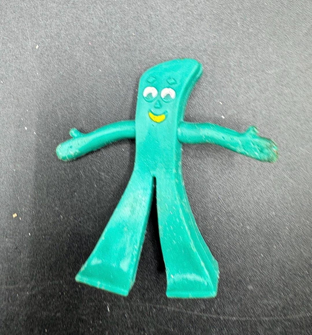 Original Gumby 6" Bendable Rubber Figure Vtg TV Character -S1F - Etsy