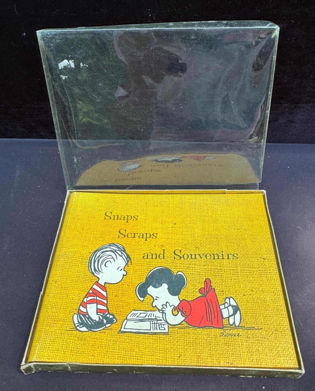 1967 Snoopy Snaps Scraps Souvenirs Book Peanuts Hallmark Scrapbook ...
