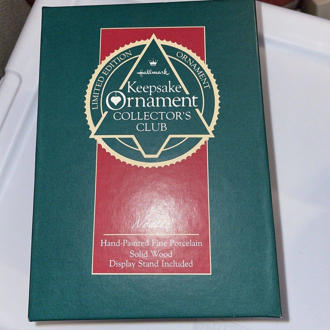 Brand NEW 1989 Hallmark Noelle Grey Tabby Cat KOC Collectors Club ...