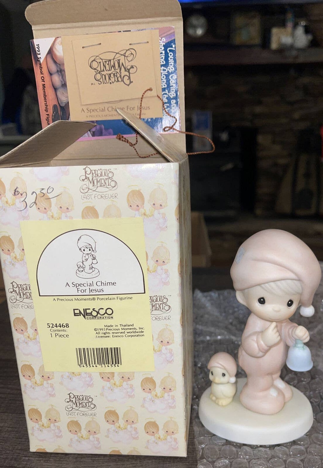 Brand NEW! Precious Moments # 524468 A Special Chime for Jesus Retired ...