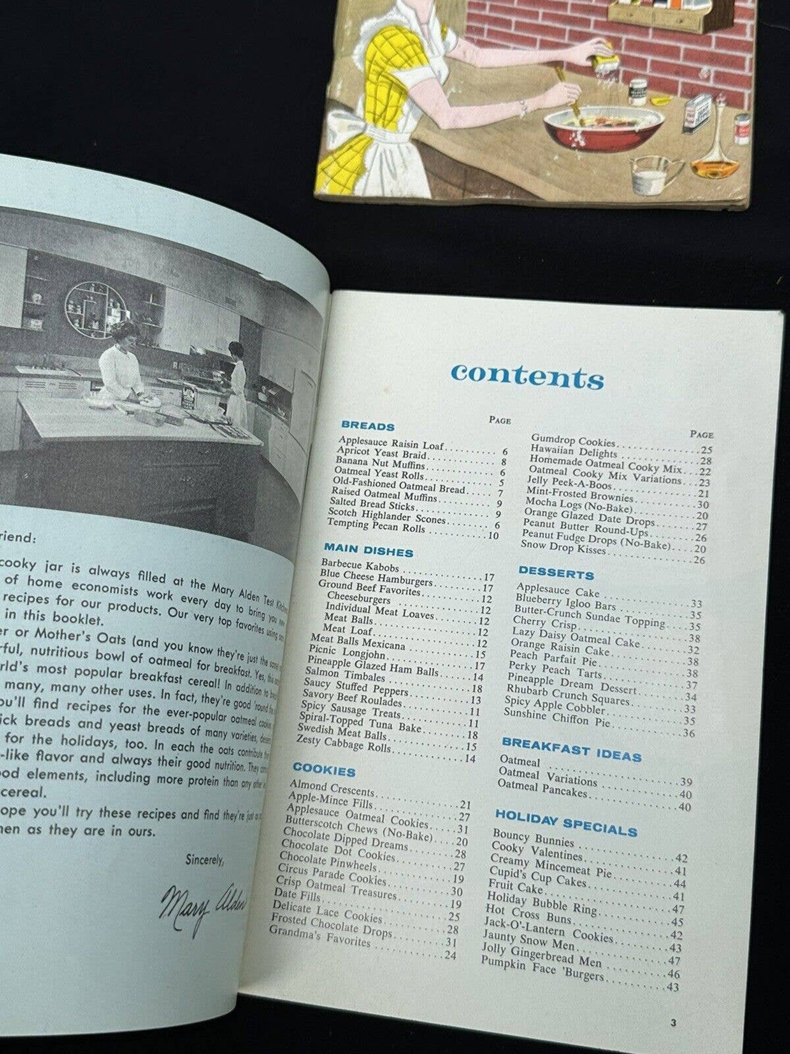 Mixed Lot of 4 Mini Vintage Cookbooks and Booklets - Old Recipes 1950s ...