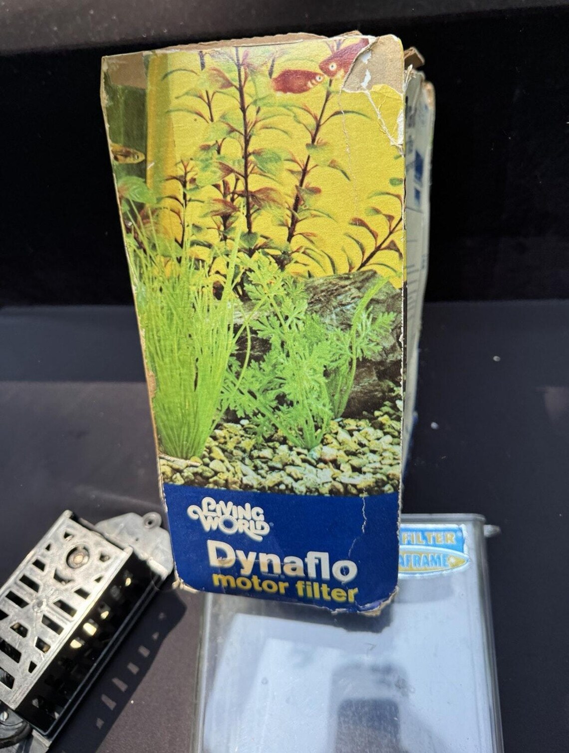Vintage Metaframe Living World Dynaflo Filter Original Box Rare! Works ...