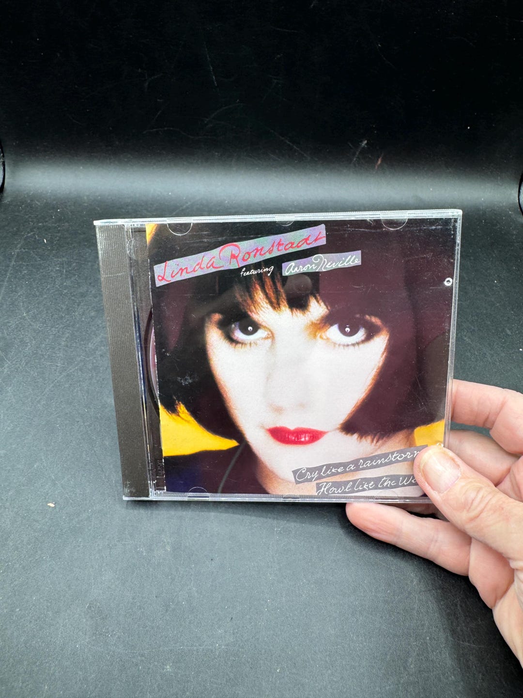 Linda Ronstadt Featuring Aaron Neville, Cry Like a Rainstorm, CD ...
