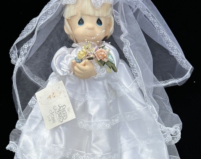 Vintage 1989 Precious Moments Bride Jessi Doll Wedding 17” Mint W Tags ...