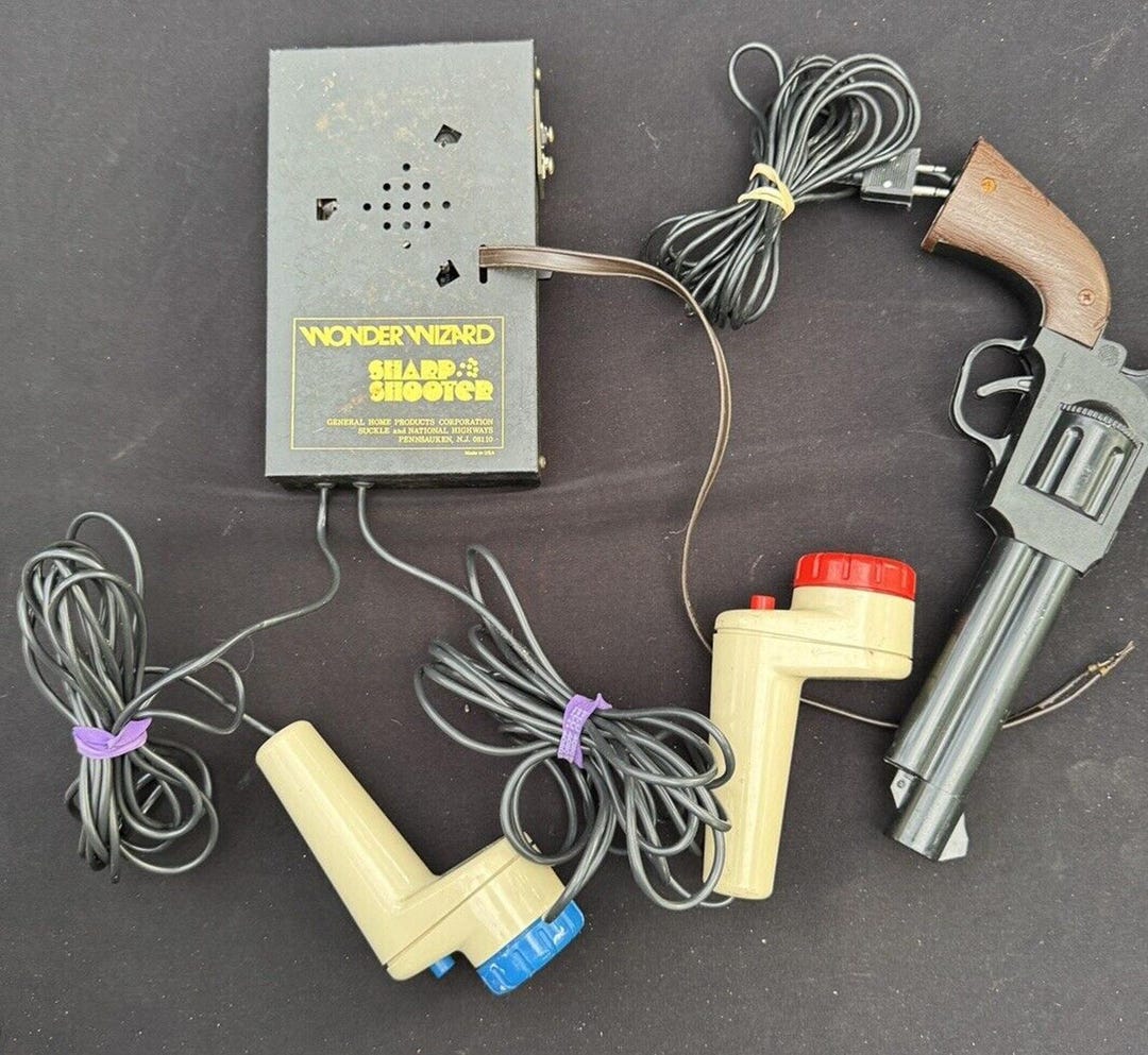Vintage 1970s Wonder WIZARD BULLS Eye Video 6 Game CONSOLE Untested - Etsy