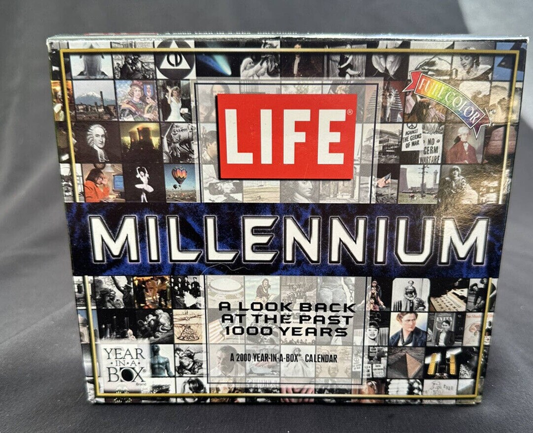 New LIFE MAGAZINE 2000 A Look Back at 1000 Years Calendar - Etsy