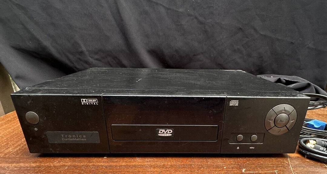 Tronics Curtis Mathes Dvd/cd/mp3 Player Model CMD1000 Works Parts Only ...