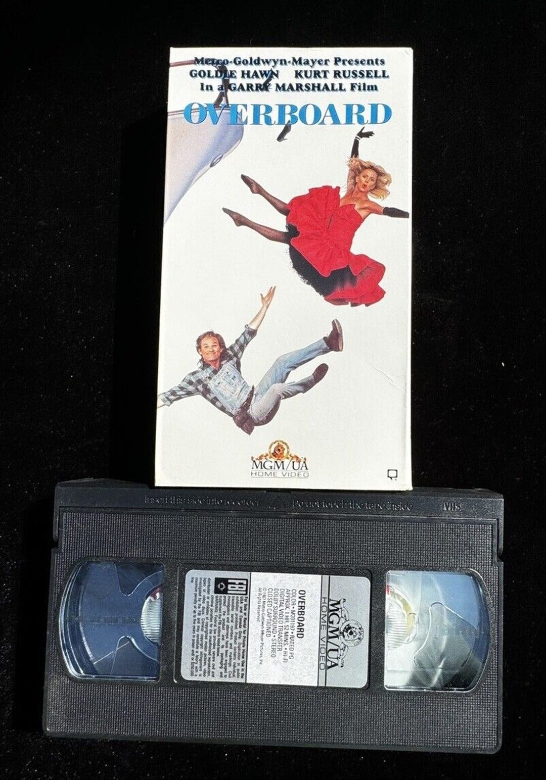 1988 Overboard CBS Fox Video VHS Rare Cover Art Excellent! - Etsy