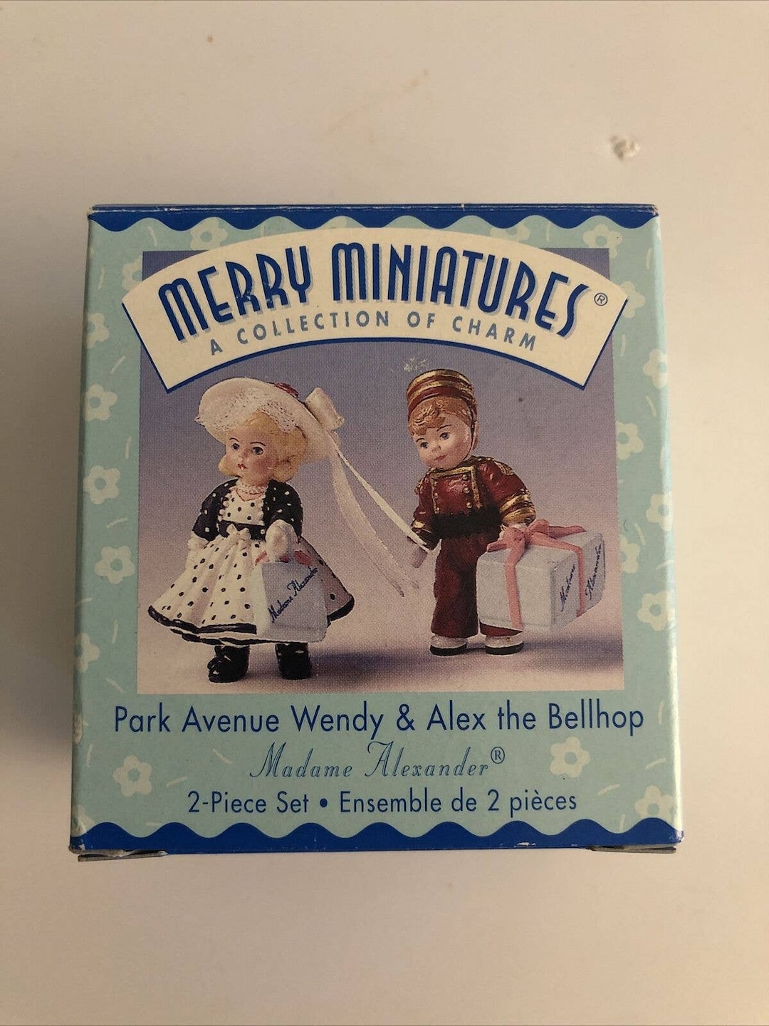 Brand NEW! Hallmark Merry Miniatures Park Ave Wendy & Alex Bellhop ...