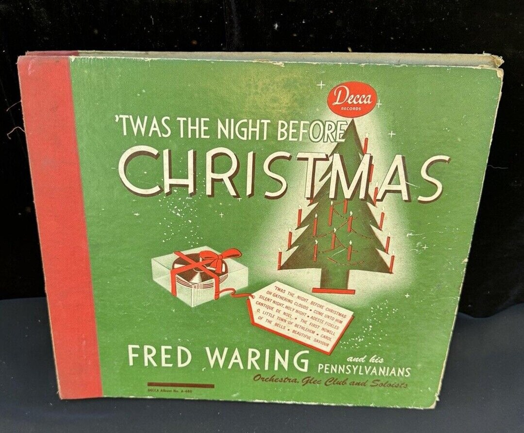 1950's Vintage Christmas Fred Waring & His Pennsylvanians 'twas the ...
