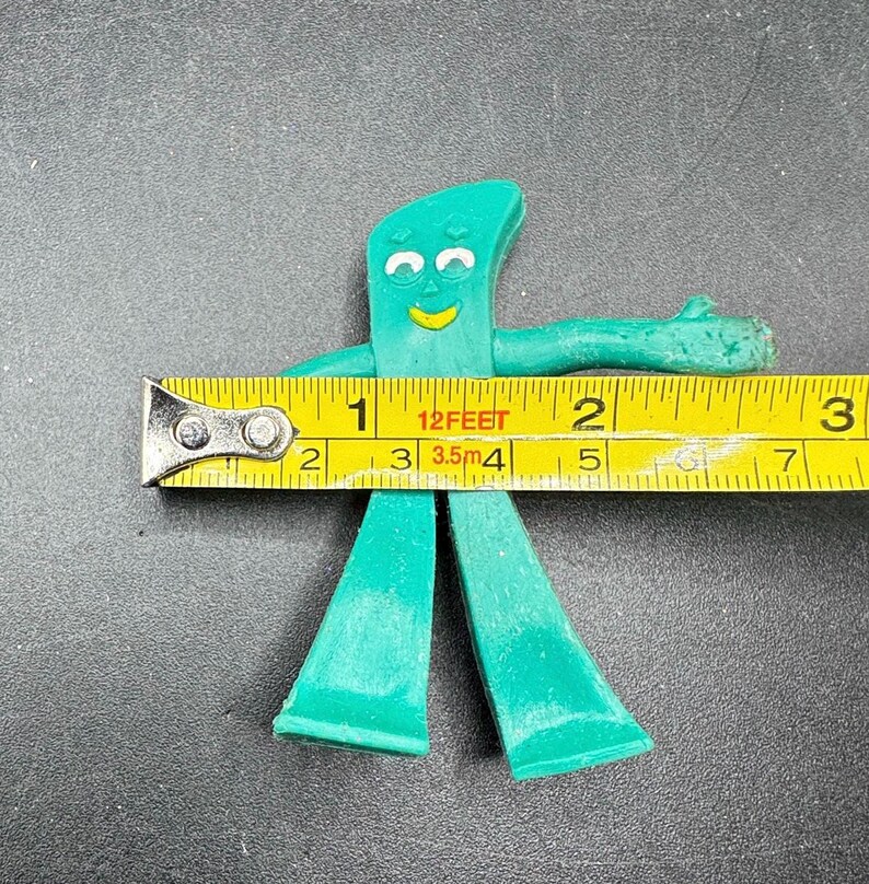 Original Gumby 6" Bendable Rubber Figure Vtg TV Character -S1F - Etsy